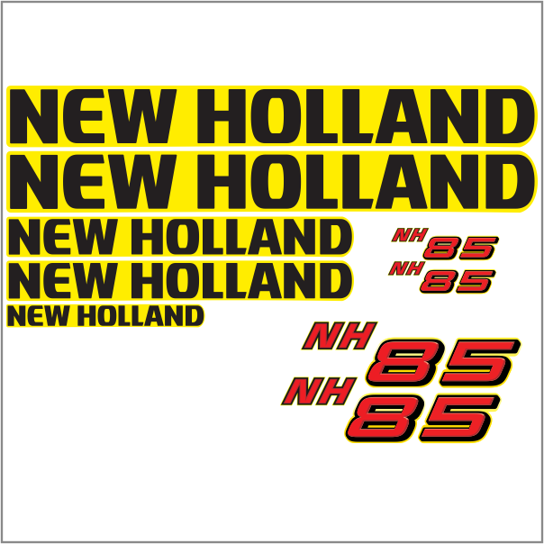 Kit New Holland NH 85 Nova - WPublicidade